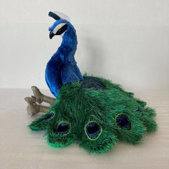 Folkmanis Puppets | Toys | Folkmanis Peacock Hand Puppet Bird Plush 4 ...